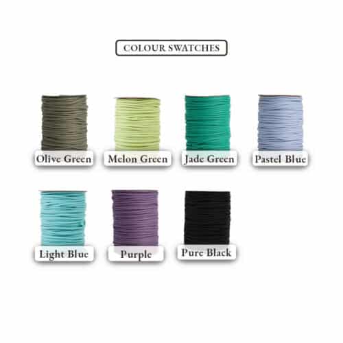 [Premium] 5mm Polyester Cord (100m) Macrame Rope DIY Handcraft | Yarn ...